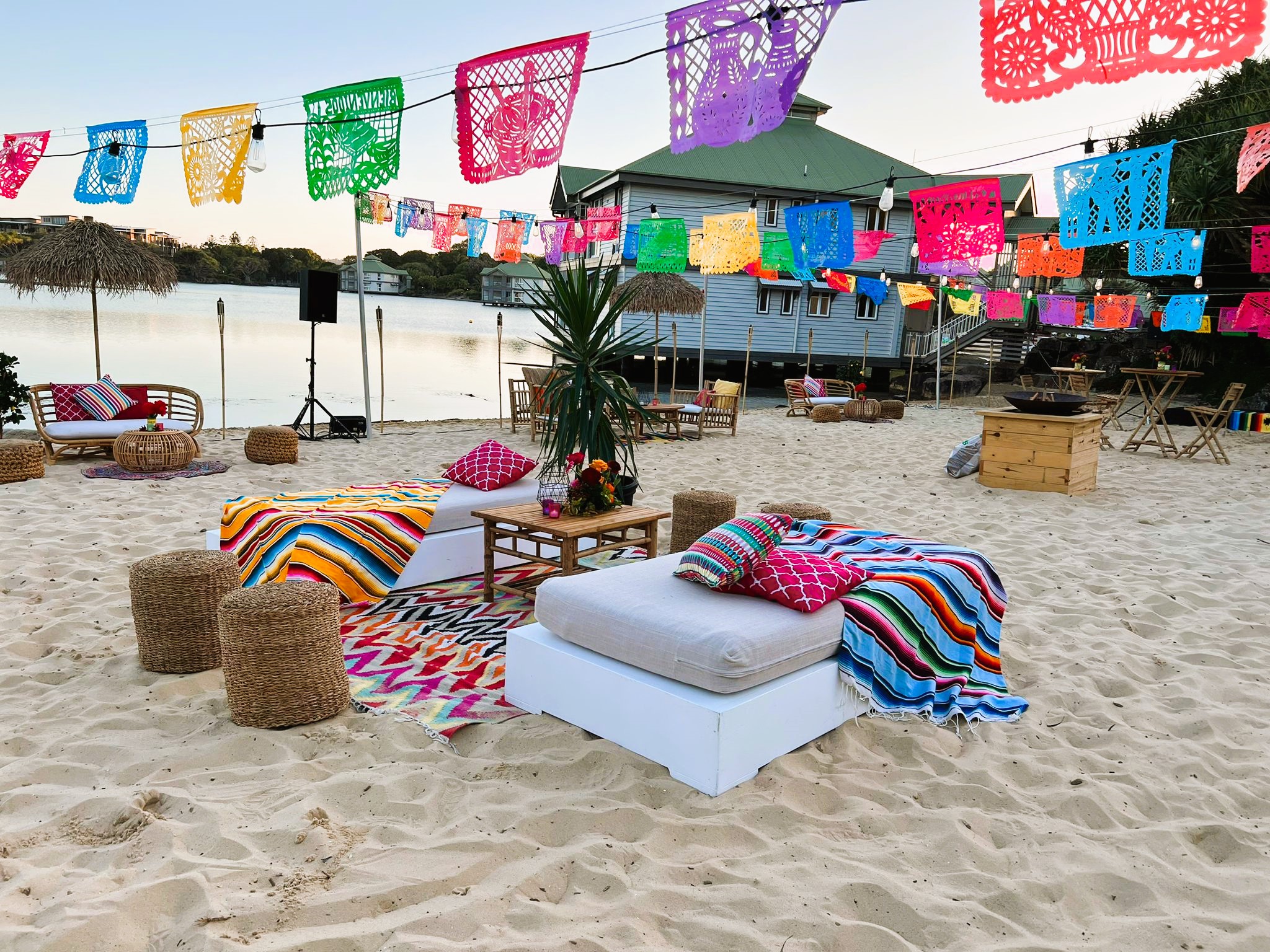 Mexican Fiesta Beach Party